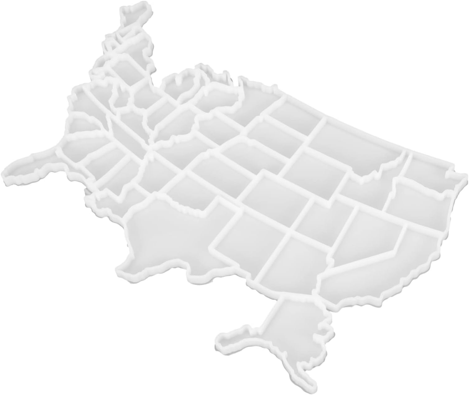 Amazon.com: Abaodam United States of America Silicone Mold US Map Ice ...