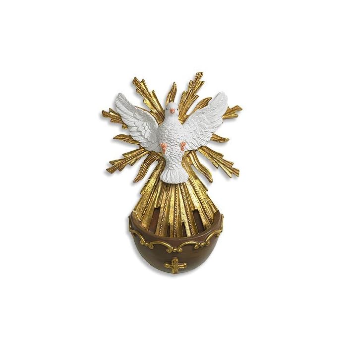 Buy Catholic Confirmation Holy Spirit Dove with Cross Design 5 3/4 Inch ...