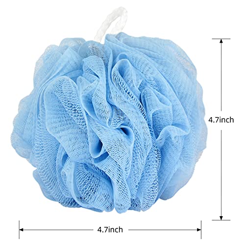 Snapklik.com : Bath Sponge Shower Loofahs, 4 Pieces Soft Net Body ...