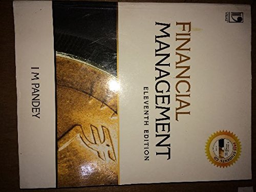 Financial management 7th edition I M Pandey [Paperback] : Amazon.in: Books