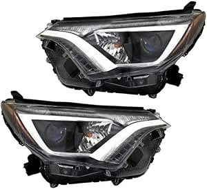 Amazon.com: For Toyota RAV4 2016 2017 2018 Headlight Driver and ...