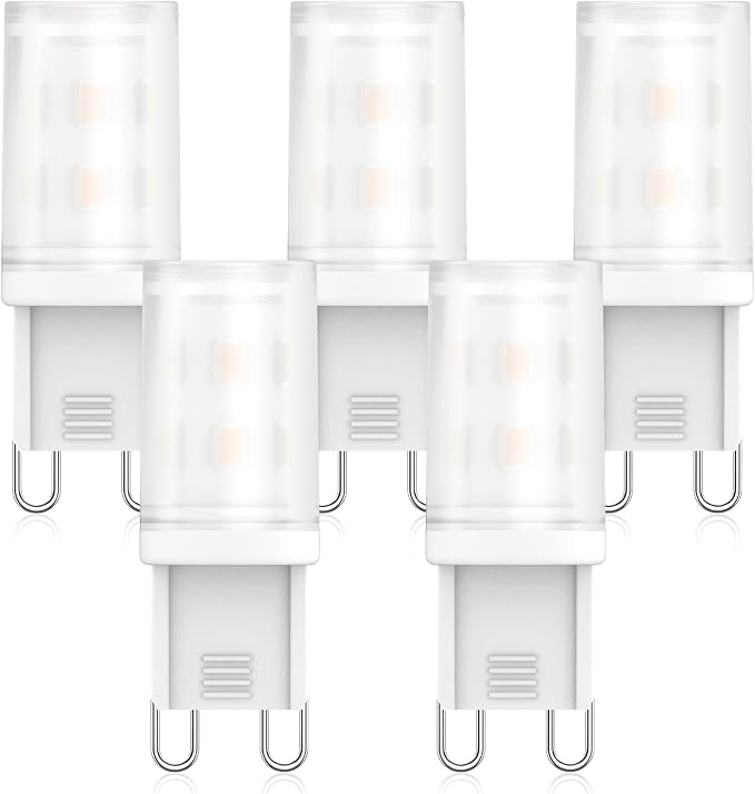 RuLEDne LED G9 Bulbs 2W Equivalent to Halogen Bulbs 20W 25W 28W (G9 ...