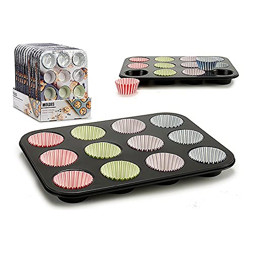 Steel Paper Cupcake Molds (72 Units) – BigaMart