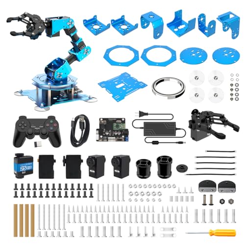Robotic Arm for Arduino Coding Programming 6DOF Hiwonder-xArm1S STEM ...