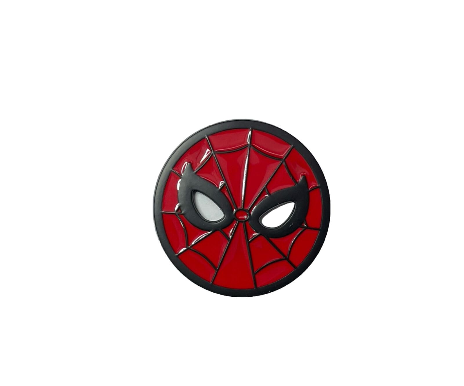 Amazon.com: 1pc Custom New Spider Mask Emblem - 3D Fender Rear Door ...