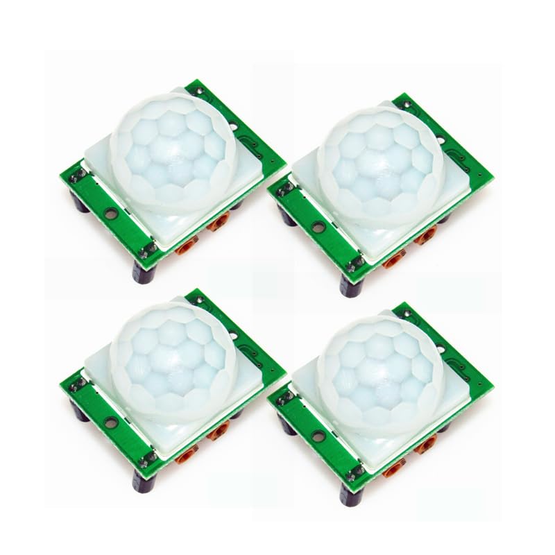 Amazon.com: JESSINIE 4pcs HC-SR501 PIR Infrared Sensor Human Body ...