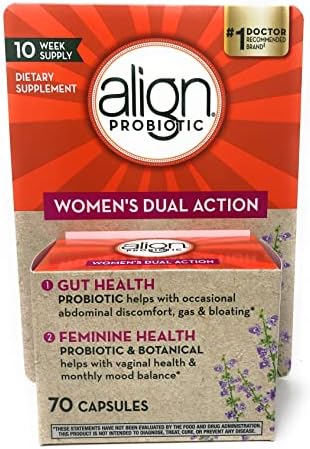 Amazon.com: Align Womens Dual Action Probiotic - 70 Capsules : Health ...