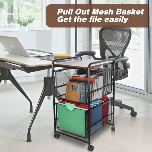 Snapklik.com : EasyPAG Mesh File Storage Drawer Carts