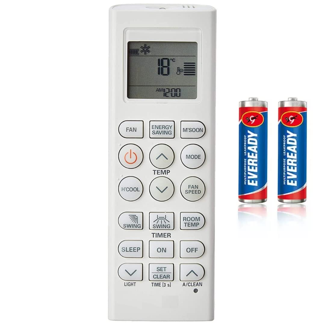 Buy Tech23 Air Conditioner Remote Compatible for LG Split AC Remote ...