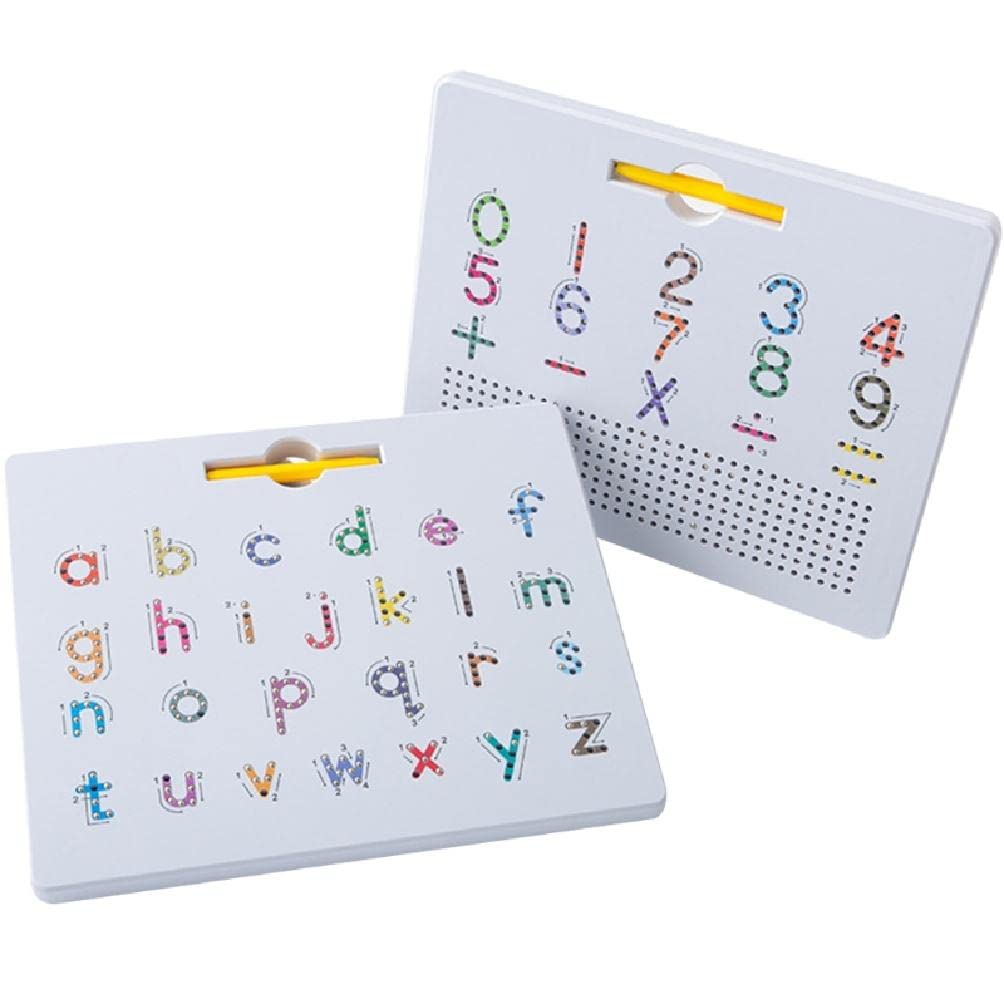 Buy herocome Magnetic Letters Board 2 in 1 Alphabet ABC Uppercase ...