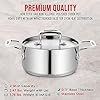 Amazon.com: Stainless Steel Stockpot with Lid 2 Quart, Durable 18/8 ...