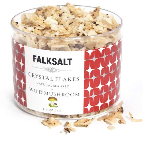 Amazon.com : FALKSALT | Wild Mushroom Sea Salt Flakes 4.4oz. | Gourmet ...