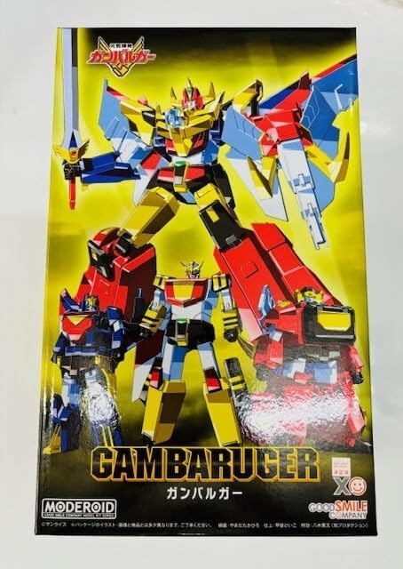 Amazon.co.jp: MODEROID モデロイド 元気爆発ガンバルガー ガンバルガー 組み立て式プラスチックモデル : おもちゃ