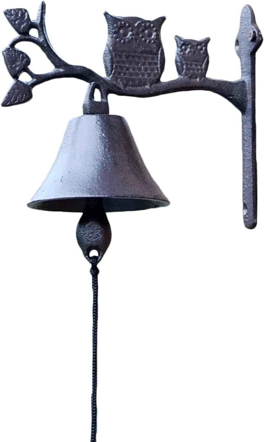 Amazon.com: BIVVI Cast Iron Bell Hanging Bell Welcome Sign Farmhouse ...