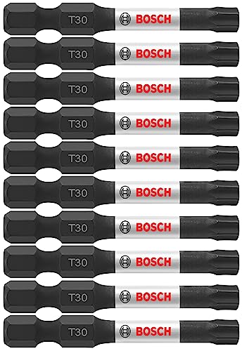 Amazon: BOSCH 10-Pack 2 In. Torx #30 Impact Tough Screwdriving Power ...