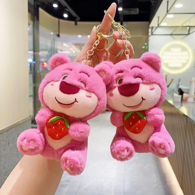 TERA 13 Teddy Bear Keychain, Cute Teddy Soft Plush Keychain for Girls ...
