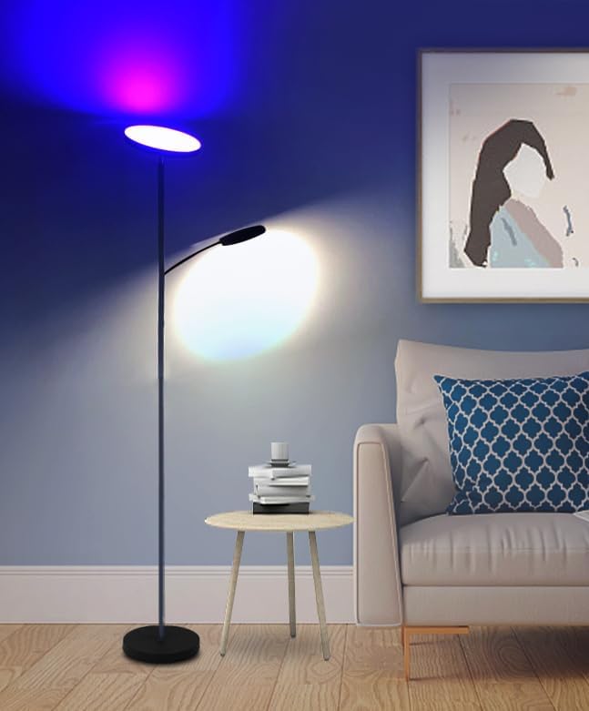 KS KINGSTAR RGBW Mood Corner Floor Lamp & Reading lamp RGB Color ...