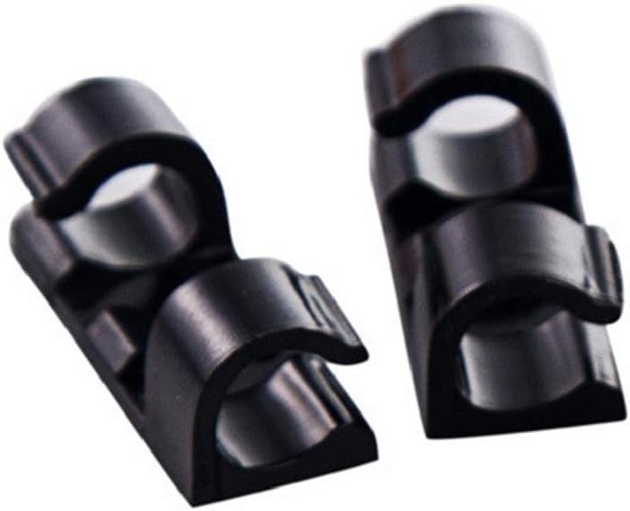 20pcs Self-adhesive Wire Retainer Clip Jaminy Cord Wire Cable Plastic ...