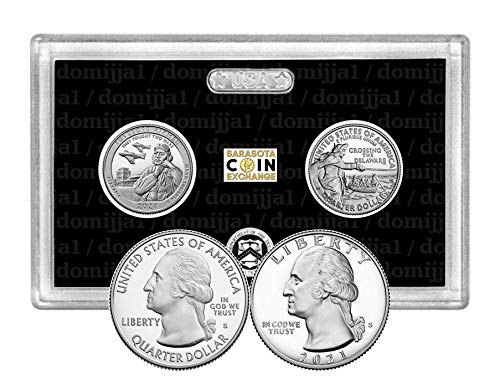 Amazon.com: 2021 S 2021 Quarter Proof Set Deep Cameo National Park ...