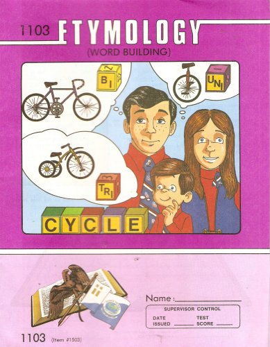 Etymology, Word Building: 1103: Accelerated Christian Education Inc ...