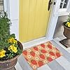 Amazon.com: JarThenaAMCS Strawberry Daisy Floral Welcome Doormat Cute ...
