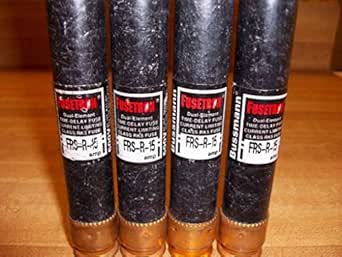 Fusetron FRS-R-15 Bussmann Fuse FRSR15 Cooper (Pack of 4): Amazon.com ...