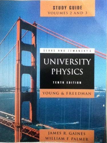 University Physics: Study Guide: Vol 2: Young_: 9780201618341: Amazon ...
