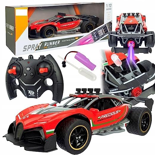 SUPER STUFF SHOP Rear Fog Stream Remote Control Racer RC Car for Kids ...