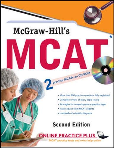 Buy McGraw-Hill's MCAT, Second Edition (McGraw-Hill's MCAT (W/CD)) Book Online at Low Prices in ...