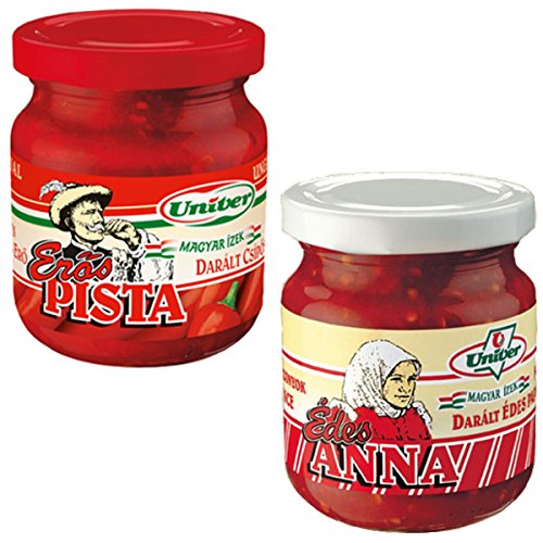 Paprikapaste Doppelpaket 400g 1 x scharf Erös Pista 200g 1 x mild Edes ...