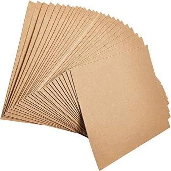 3.5 X 3.5 Inch Square MDF Board Wood Sheets for Art and Craft Size with ...