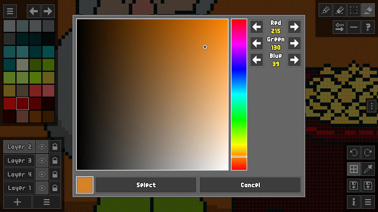 Aplicación PixelMaker en Amazon Appstore