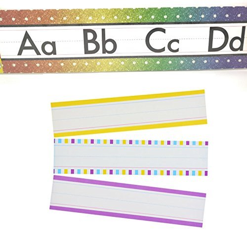 Teaching Tree Manuscript Alphabet Bulletin Back To School Board Set ...