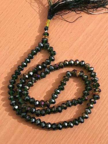 Vaquita Creation Islamic PRYAER Beads TASBEEH, TASBIH, Misbah, Crystal ...