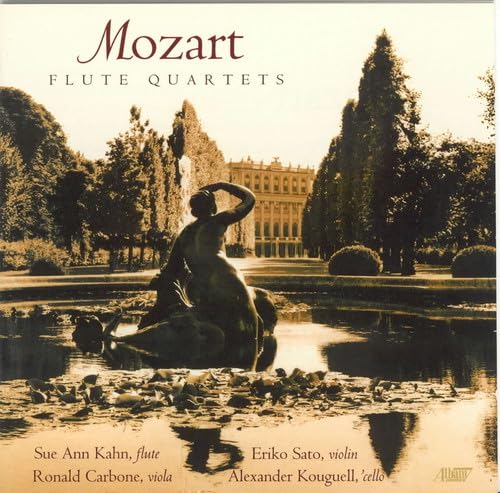 W.A. Mozart, Sue Ann Kahn (flute), Eriko Sato (violin), Ronald Carbone ...