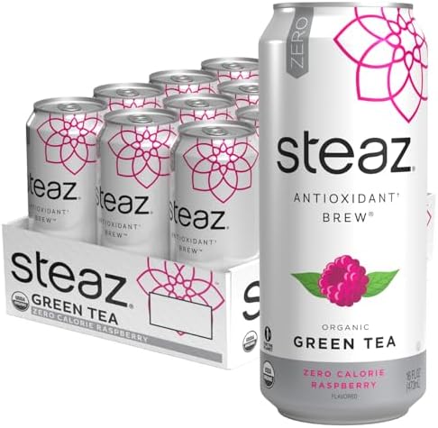 Amazon.com : HALFDAY Prebiotic Iced Tea Lemon, Peach & Green Tea ...