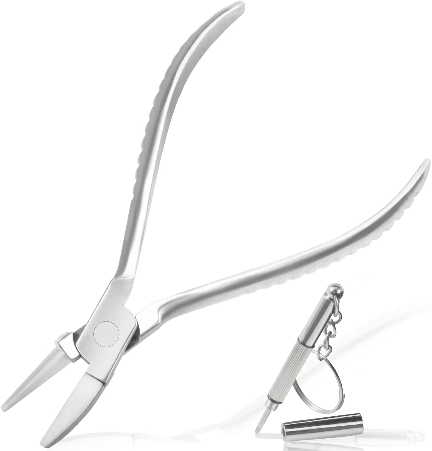 Amazon.com: LEONTOOL Bending Bridge Temple Pliers 6 Inch Optical ...