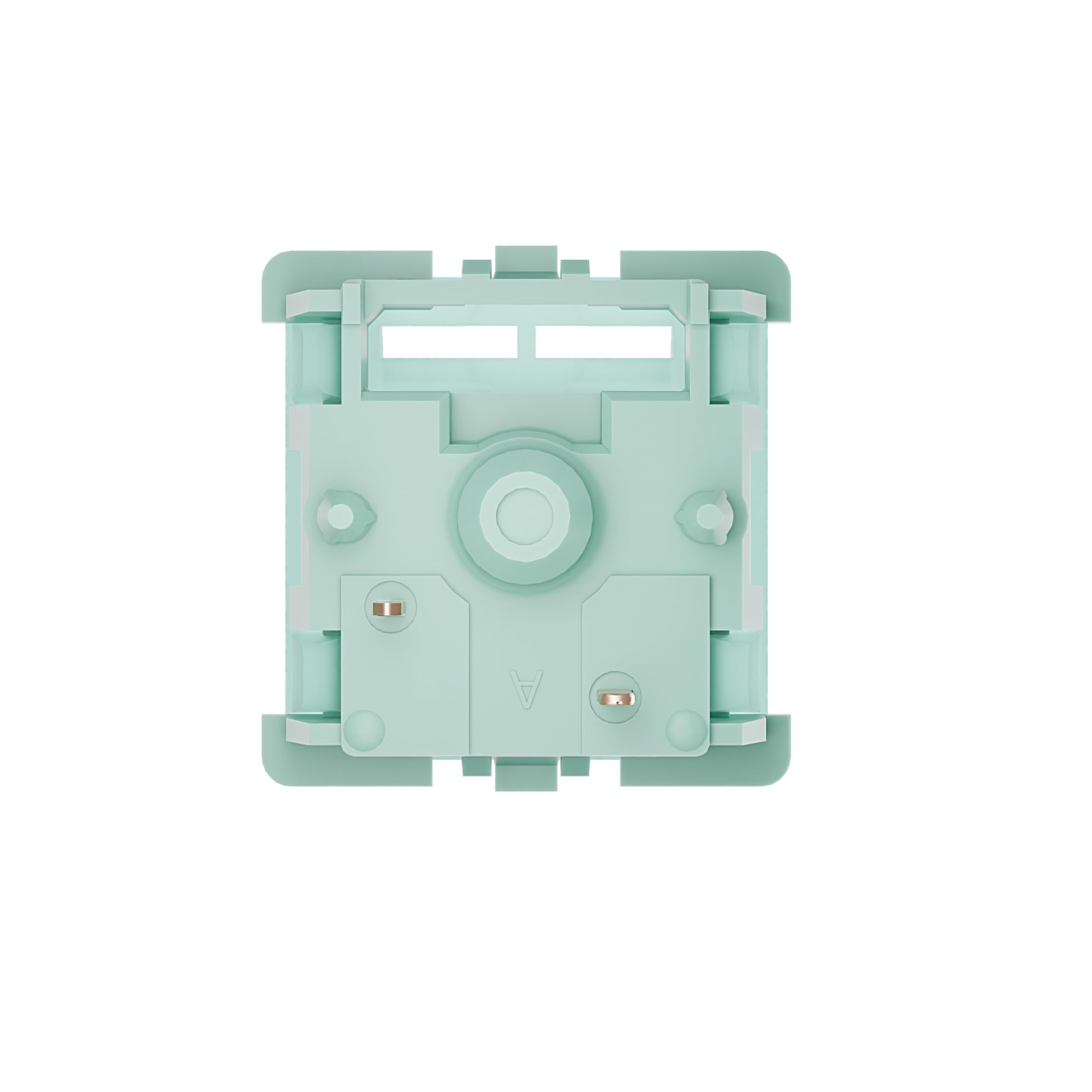 Snapklik.com : GATERON Jade Mint Switches,22mm Double Spring 55gf Pre ...