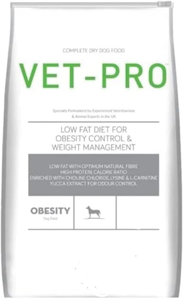 Vet PRO Obesity Dry Healthy Adult Dog Food 12 KG Chicken Flavor ...