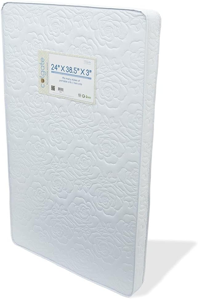 Amazon.com: Colgate Mattress Portable Crib/Mini Crib Mattress Easy to ...