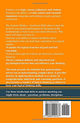 Snapklik.com : The Systems Thinker - Analytical Skills: Level Up Your Decision Making, Problem ...