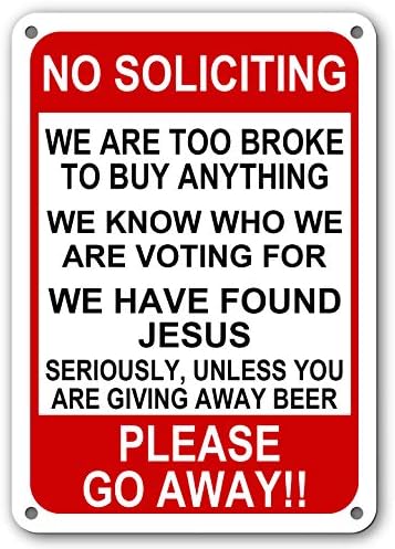 Gone Away Sign
