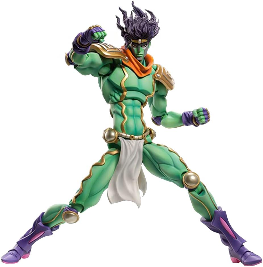 Amazon.com: QAHEART 25cm Anime Figure Star Platinum Action Figure ...