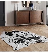 Amazon.com: NativeSkins Faux Cowhide Rug – Original Brown (Large) | 4'7 ...
