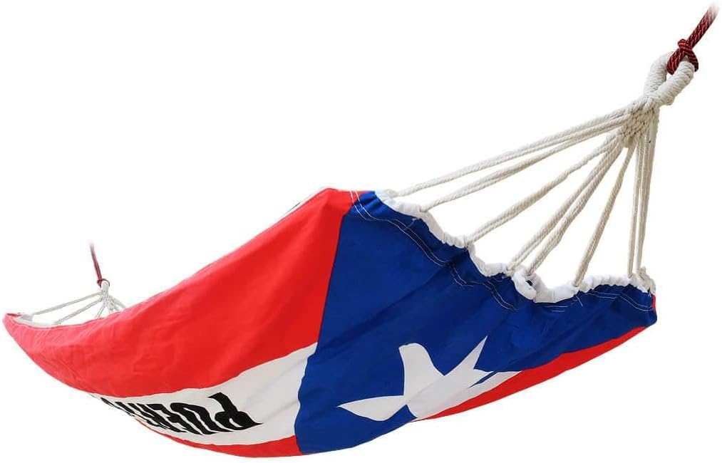 Amazon.com : Hamaca Puerto Rico Flag (Hammock) : Patio, Lawn & Garden
