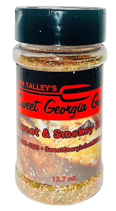 Amazon.com : Sweet Georgia Gold Sweet & Smokey Rub 7 oz. : Grocery ...