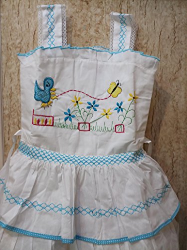 Buy Samriddhi Kids Baby Girls Cotton Dress White at Amazon.in