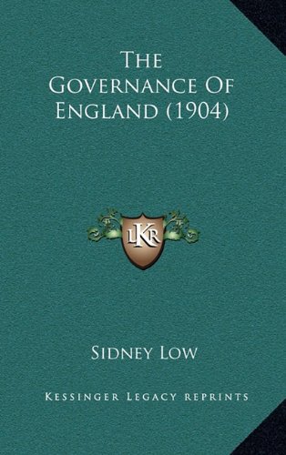 The Governance of England (1904) : Amazon.sg: Books