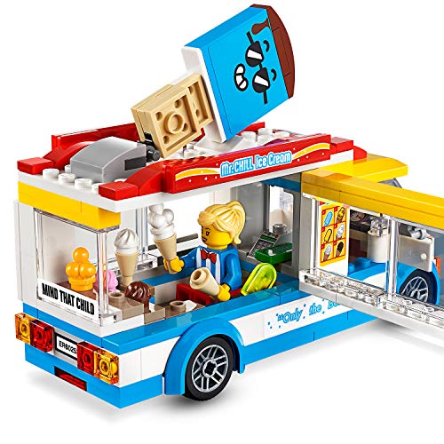 LEGO 60253 City Great Vehicles Ice-Cream Truck Toy with Skater and Dog ...