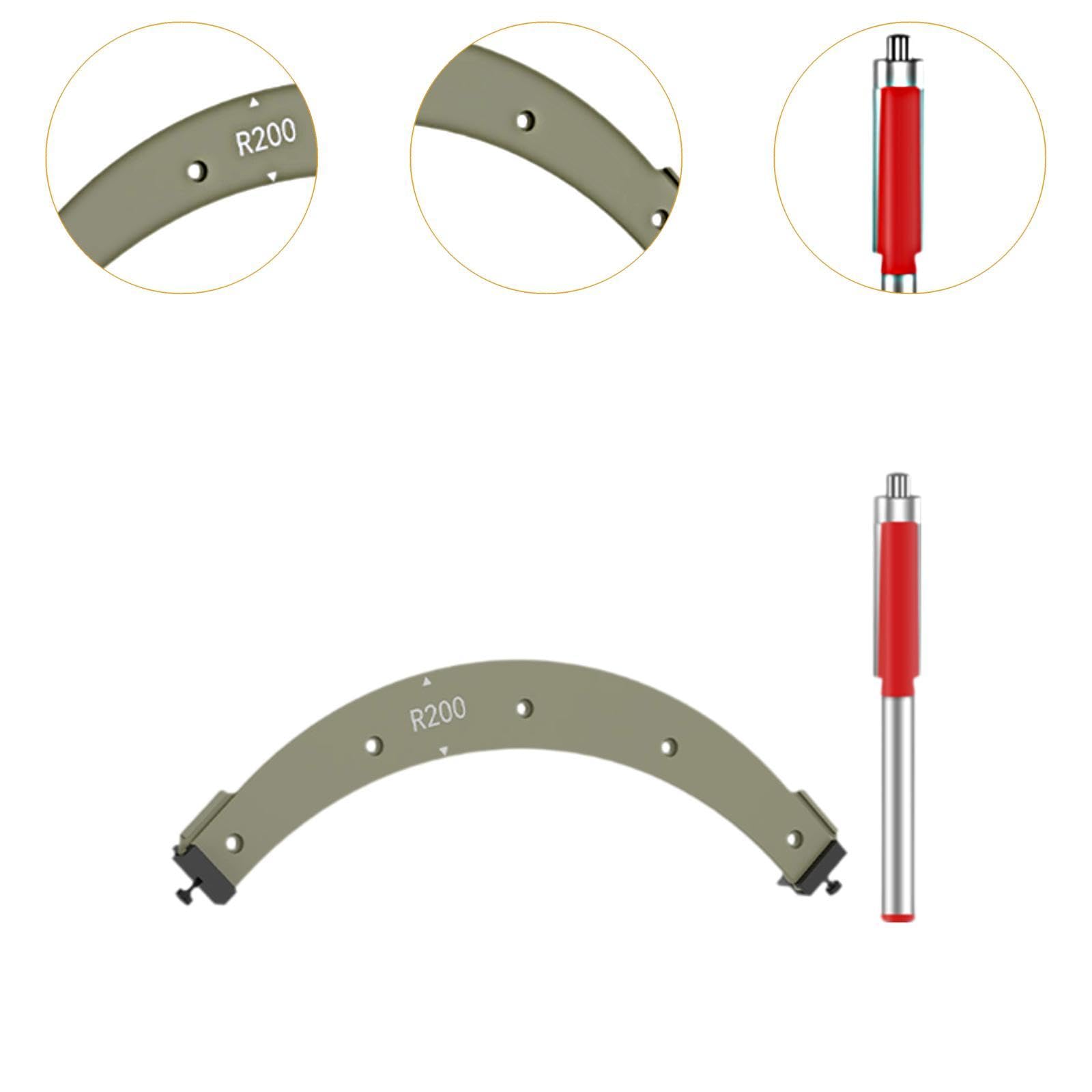 Router Accessories Woodworking Woodworking Fillet Radius Template ...